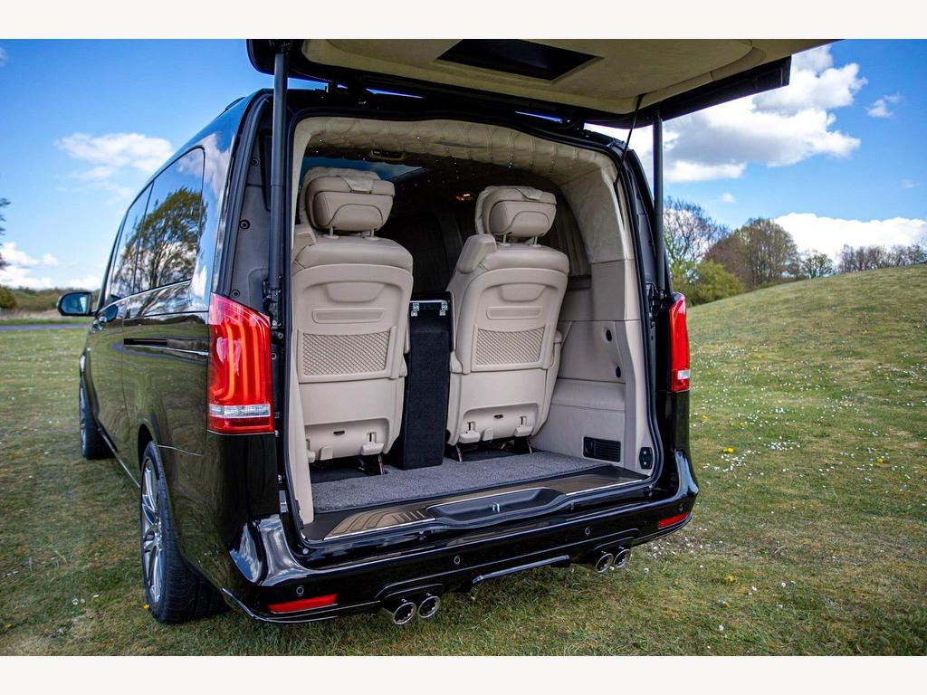 Mercedes V-Class Hire UK | Chauffeur & Self-Drive Luxury MPV - Kroovel